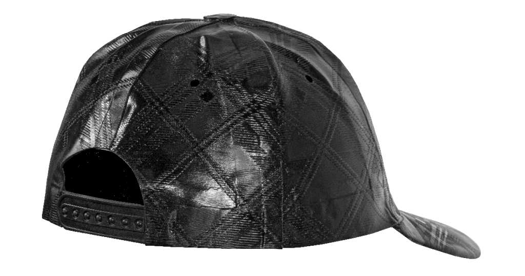 RubberTech-Clothing - Baseball Cap - Snapback Cap, Karo All Over Laser ...