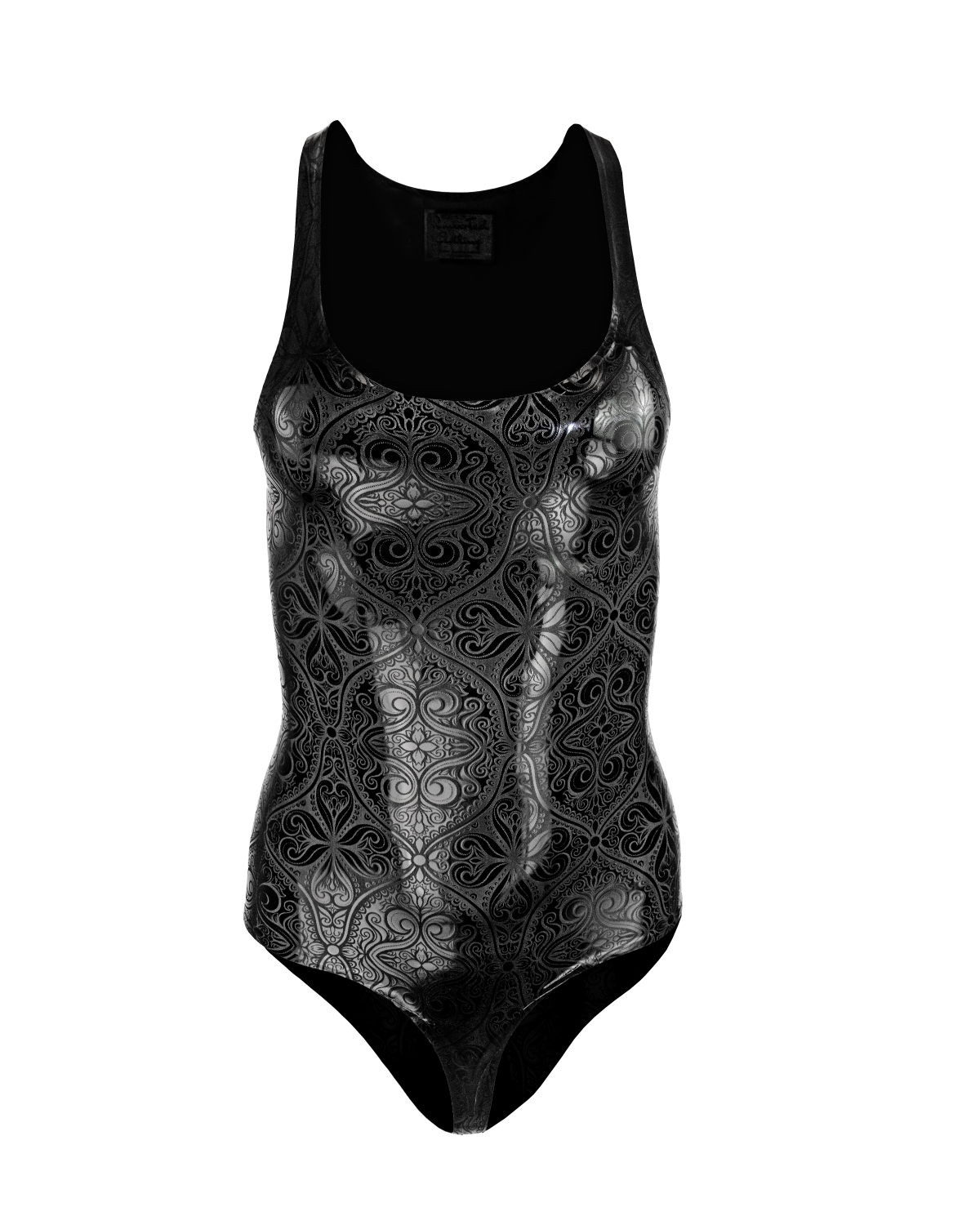 RubberTech-Clothing - Latex Body Damast black Laser Edition Gr.S/M/L ...